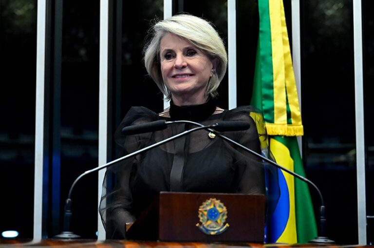 Senadora Margareth Buzetti se despede do Senado após quase três anos de ...